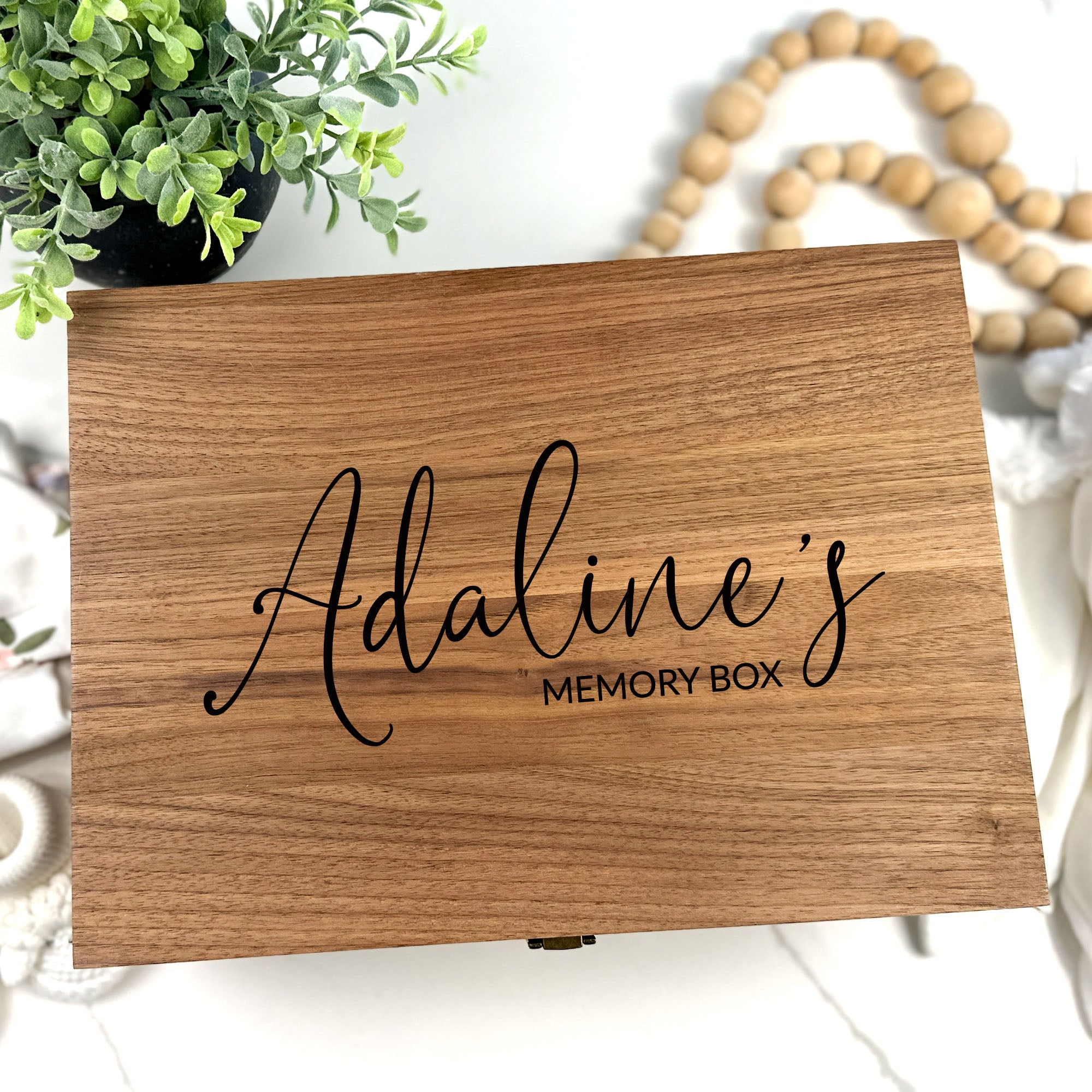 Custom Baby Memory Keepsake Box – K&J Keepsakes